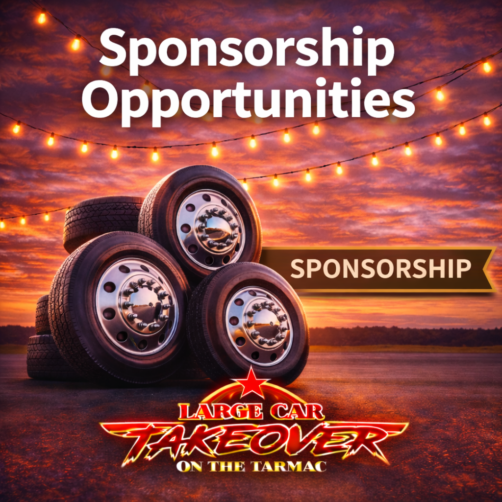 Sponsorship Opportunities – Large Car Takeover on the Tarmac